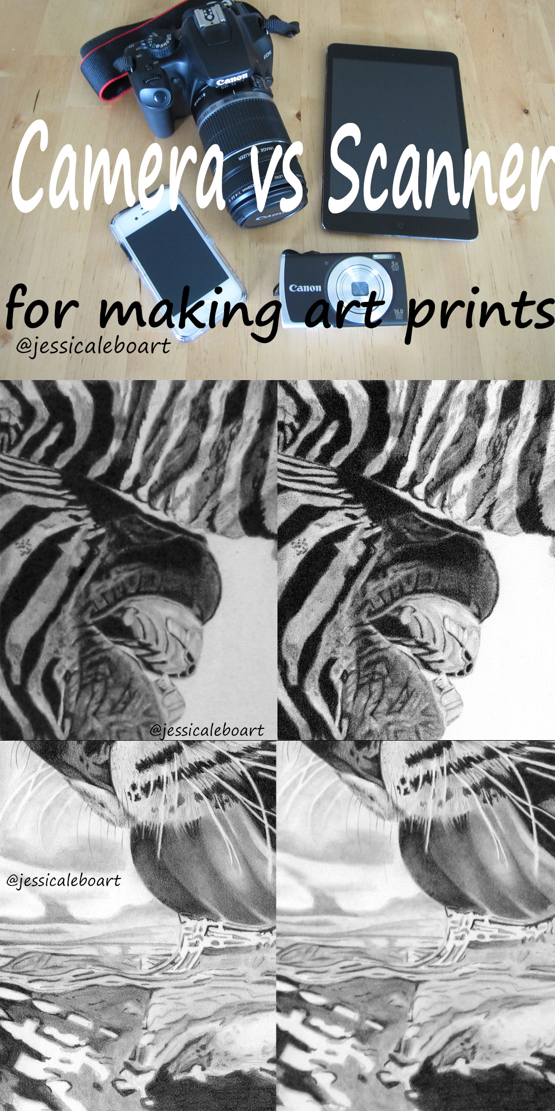 Getting your artwork to the computer. A lesson in megapixels. – Jessica ...