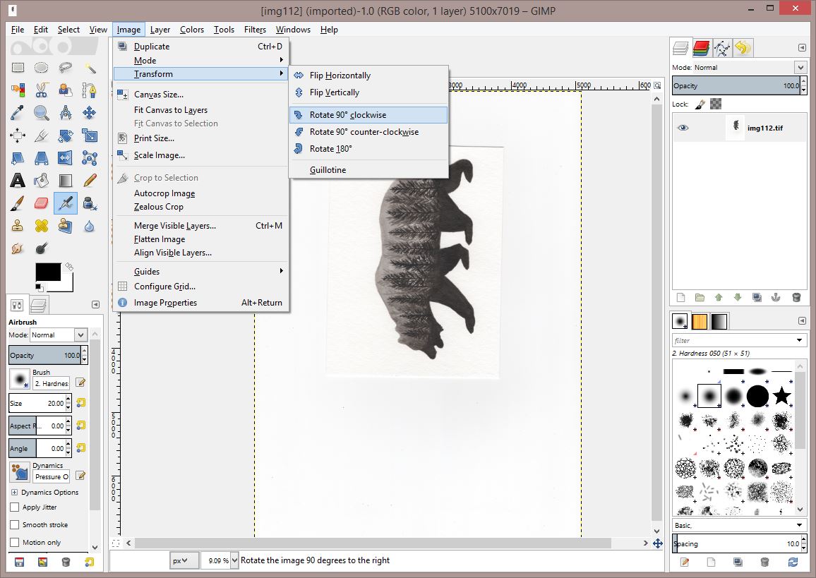 Very basic Gimp editing. – Jessica Lebo Art
